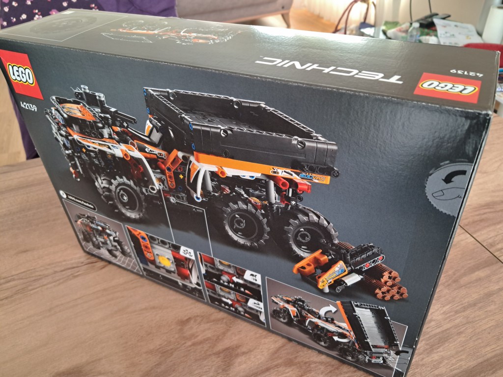 LEGO 42139 TECHNIC All-Terrain Vehicle Original Retail Box Back Side ...